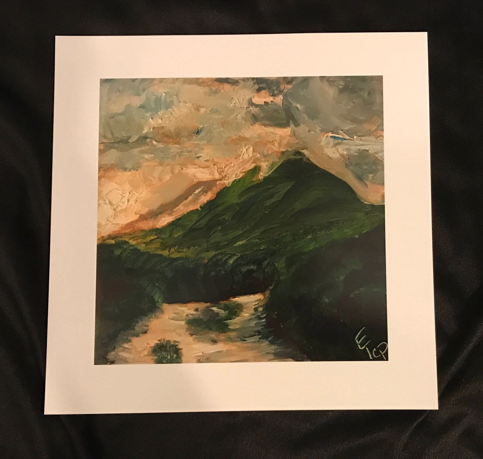 Art Print / Scotland Mountains / Digital Print / 7x7 / Landscape Art ...