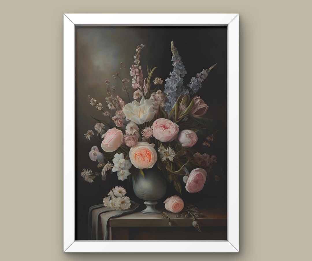 Bouquet of Flowers, Spring, Poster, Spring Vibes, Poster, Morbid ...
