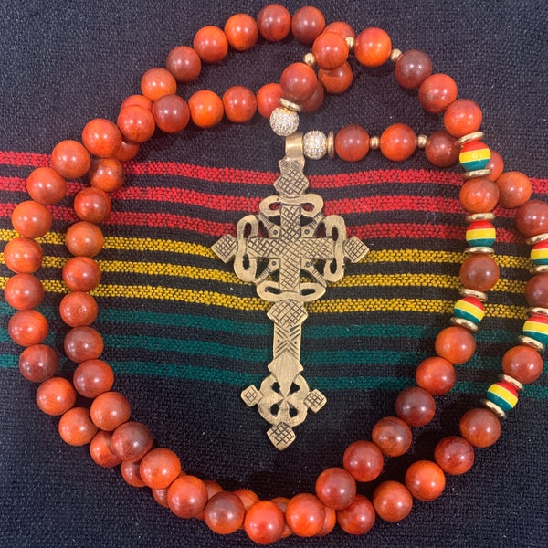 Coptic Cross Necklace - Etsy