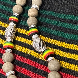 Ethiopian Silver Brass Coptic Cross , Rasta Necklace - Etsy