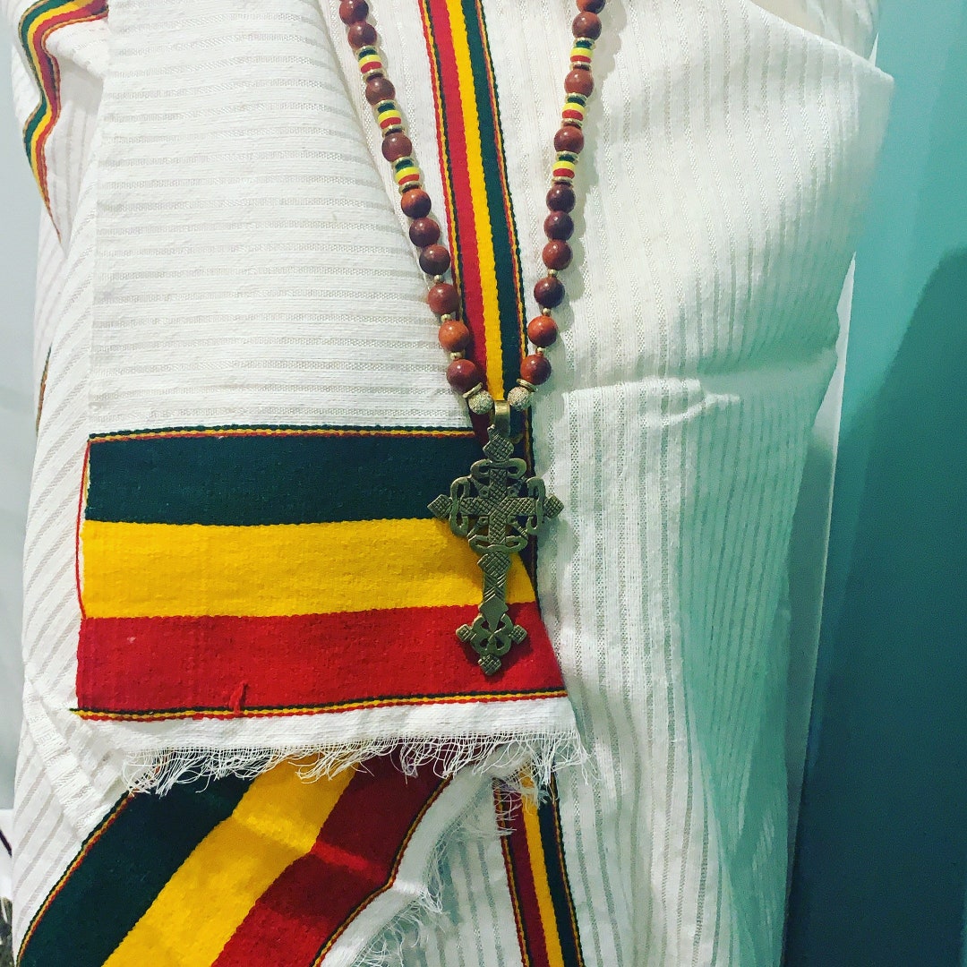 Coronation Scarf Ethiopian Scarf Rasta Scarf - Etsy