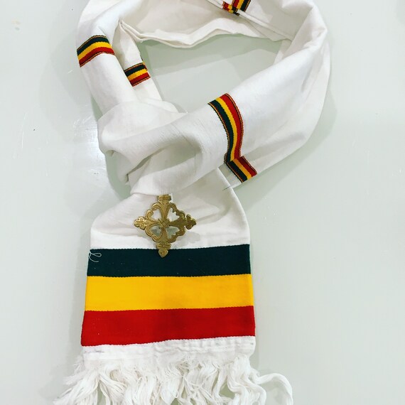 Rasta scarf Ethiopian scarf | Etsy