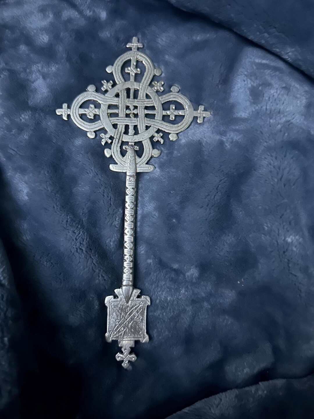 Ethiopian Orthodox Hand Cross - Prayer Stick - Etsy