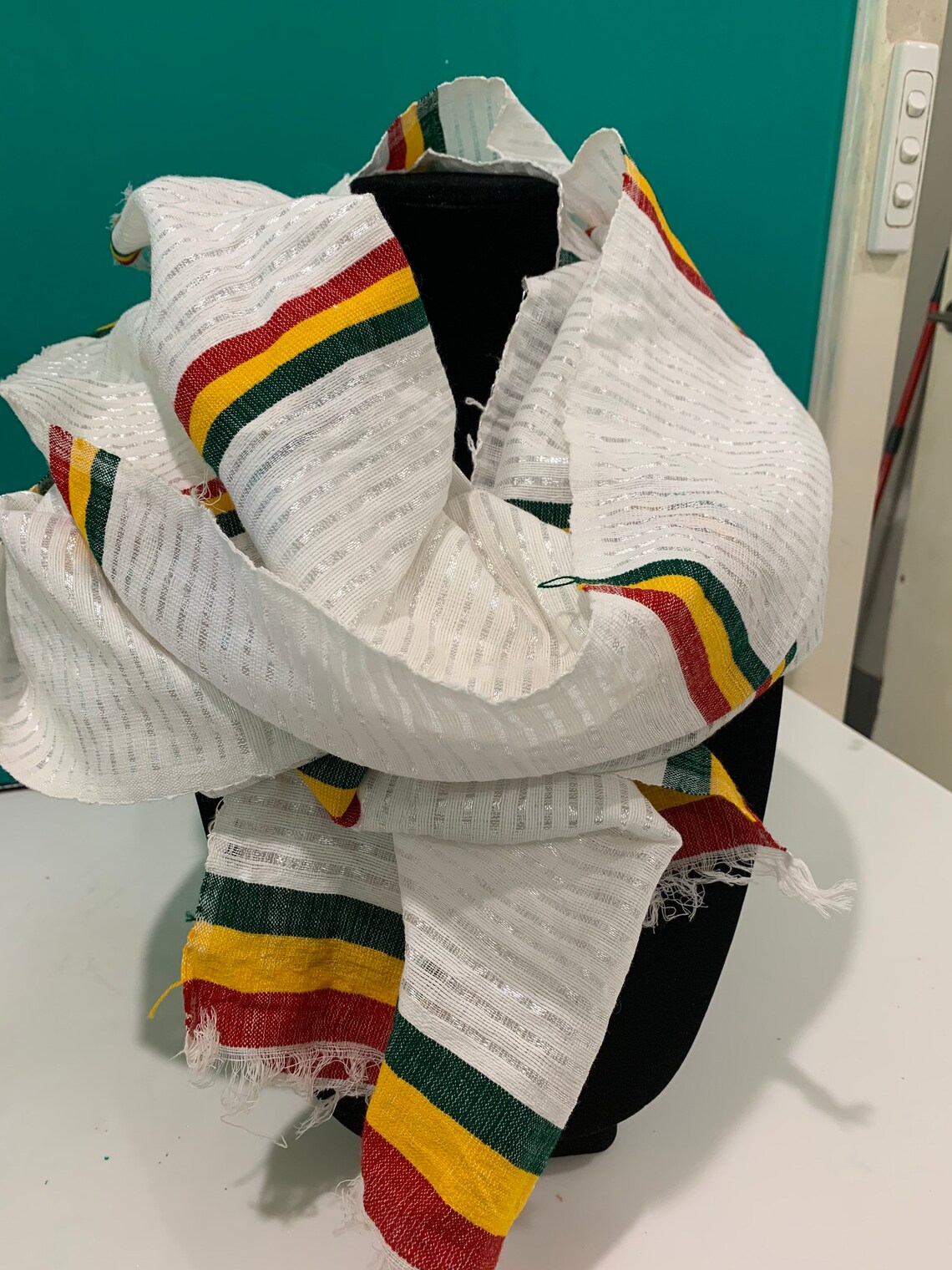 Coronation Scarf Ethiopian Scarf Rasta Scarf - Etsy UK