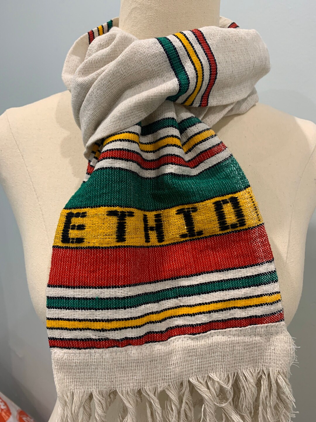 Rasta Scarf , Sackcloth Scarf , Ethiopia Scarf - Etsy