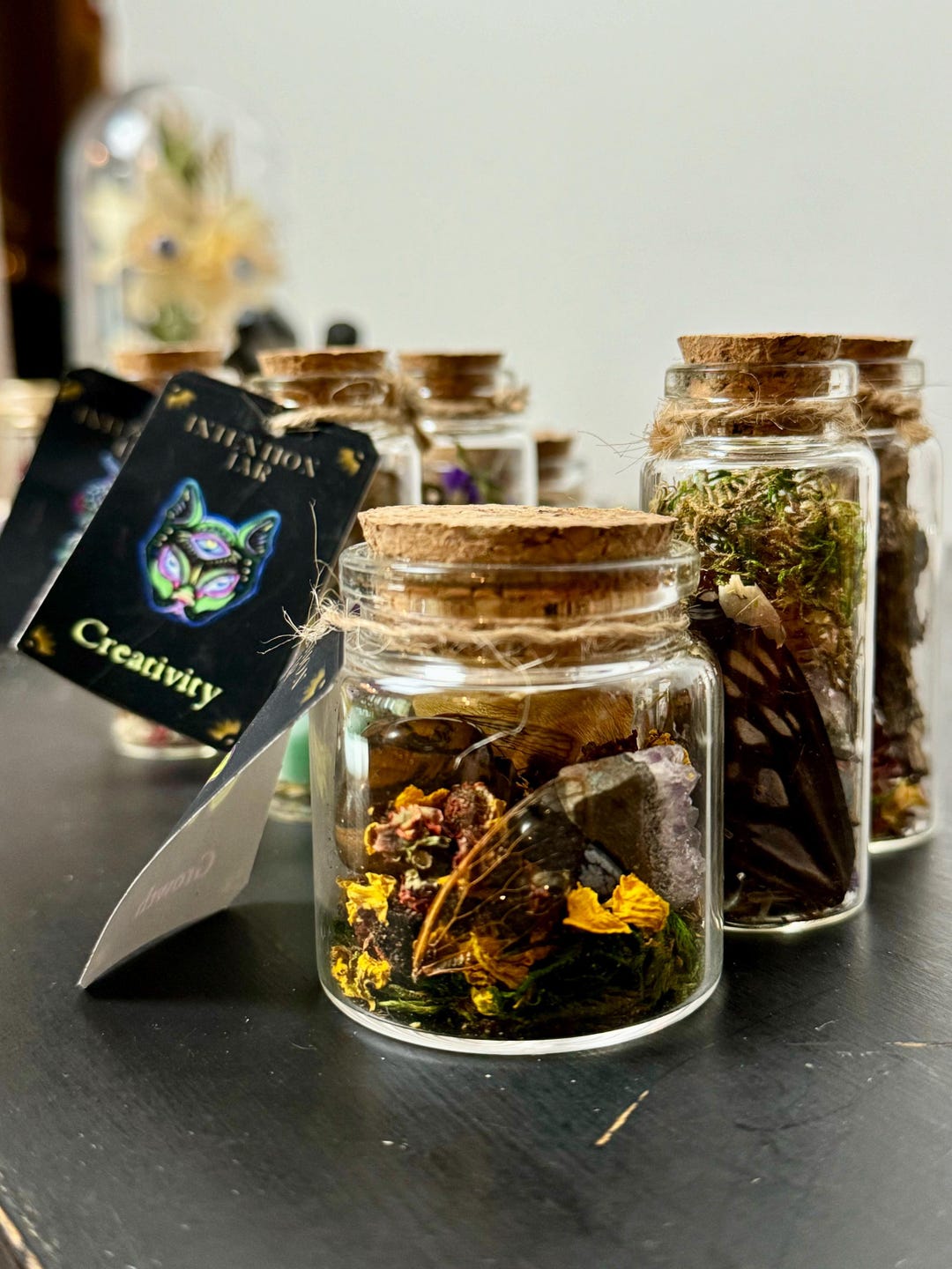 Intention Jars, Handmade Spell Jars, Unique Oddity Bottles, Love ...