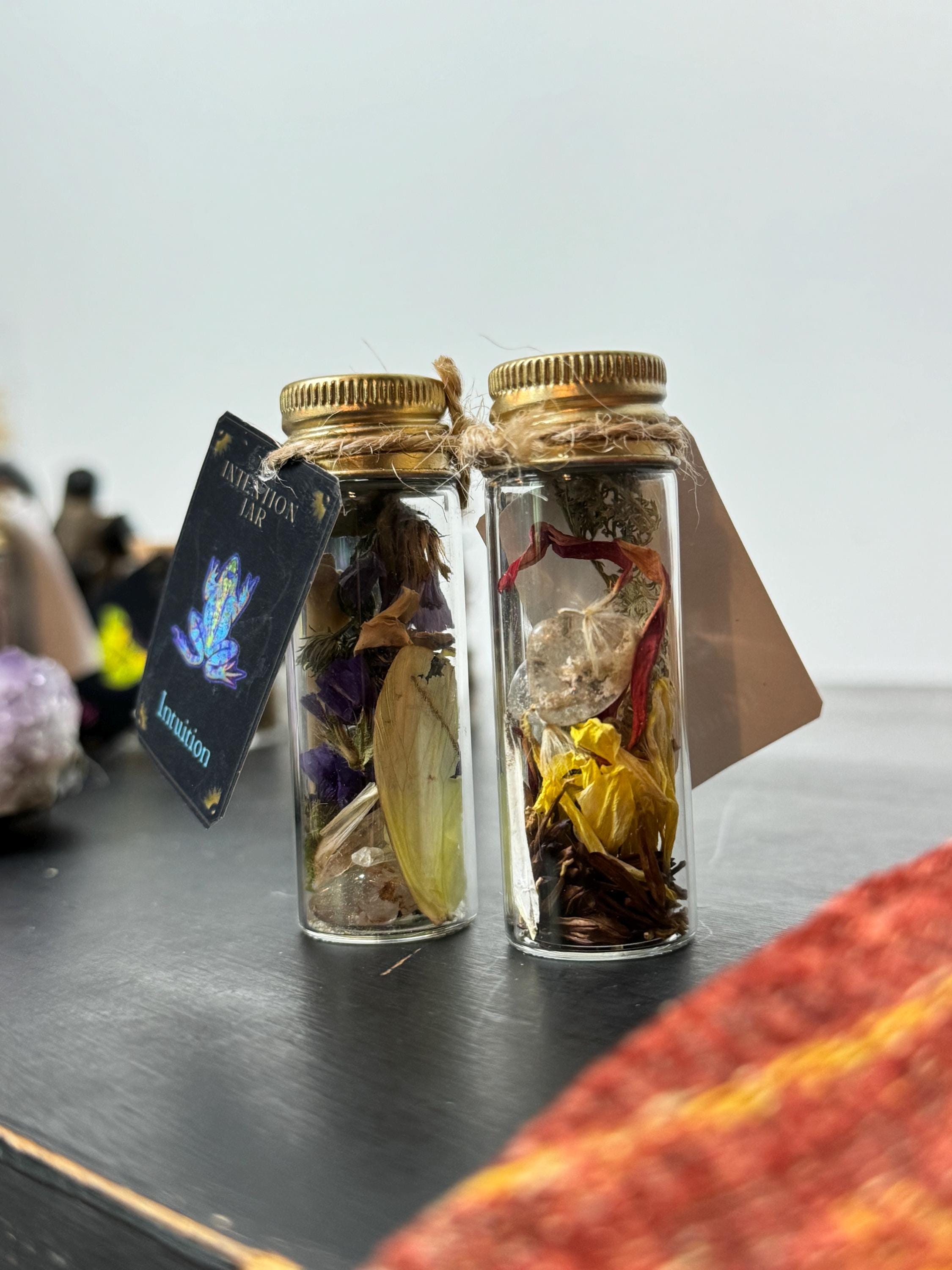 Intention Jars, Handmade Spell Jars, Unique Oddity Bottles, Love ...