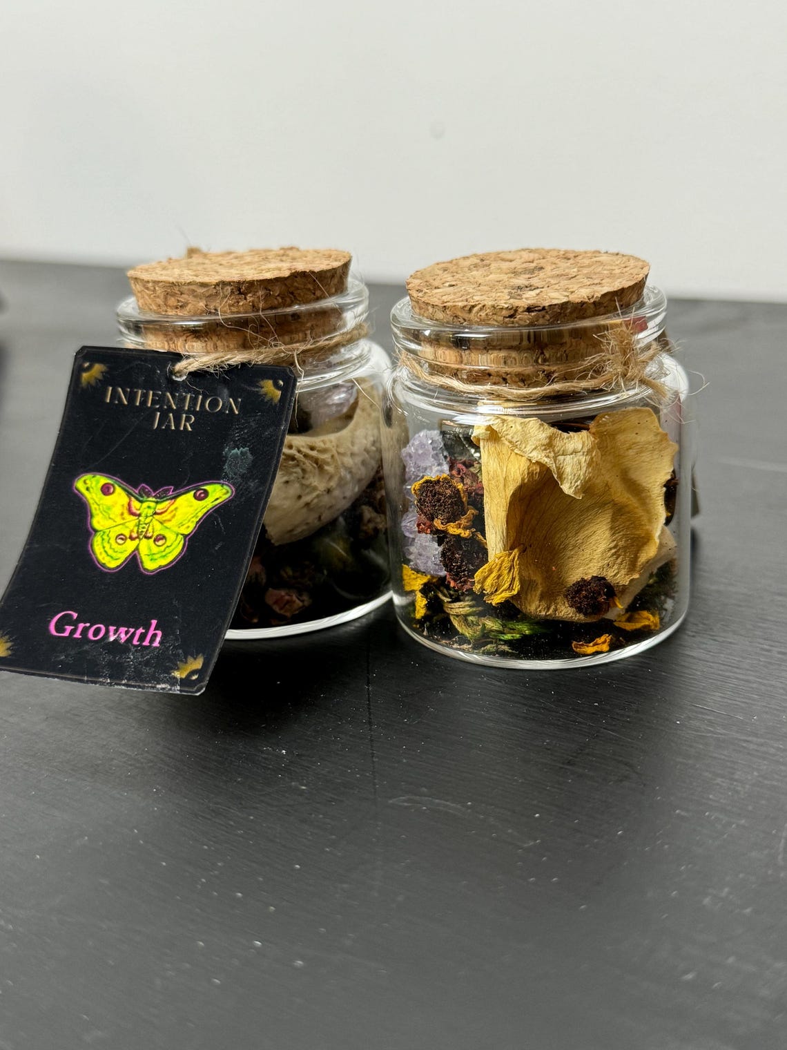 Intention Jars, Handmade Spell Jars, Unique Oddity Boytles, Altar Tools ...