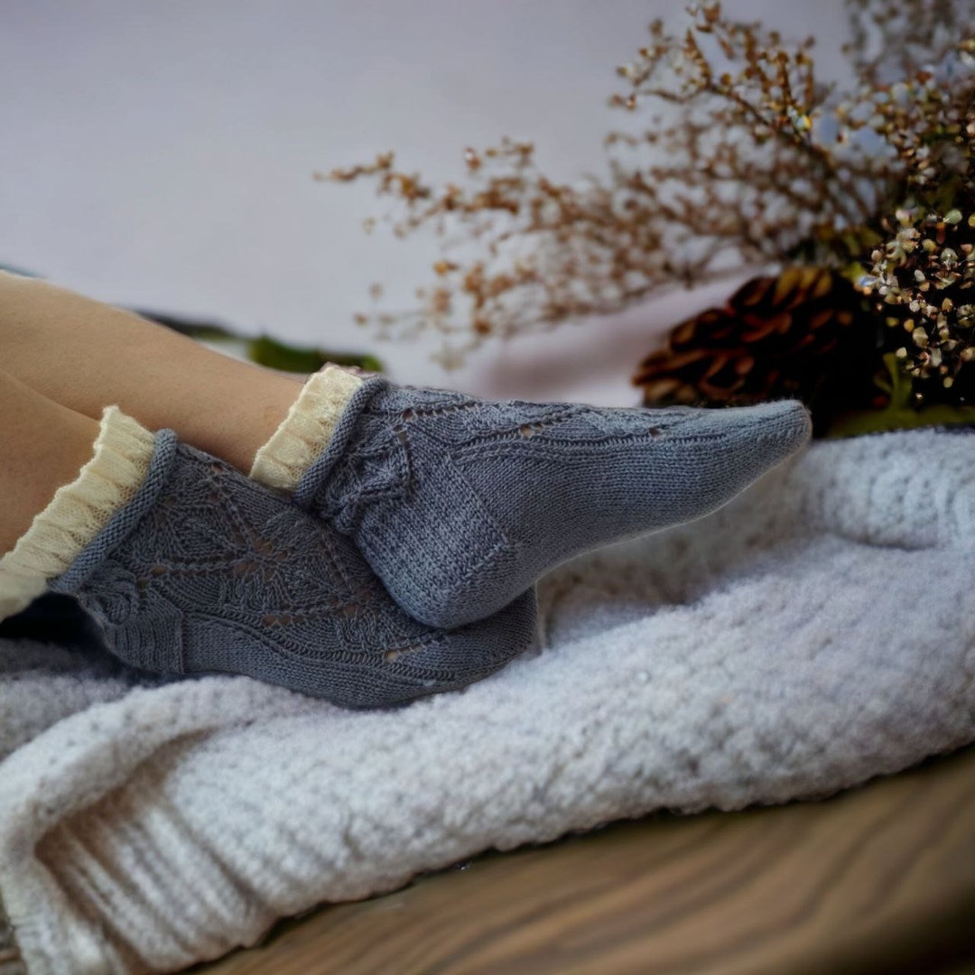 Hand Knitted Socks - Wool, Cozy, and Made in Ukraine - Valentine Socks ...