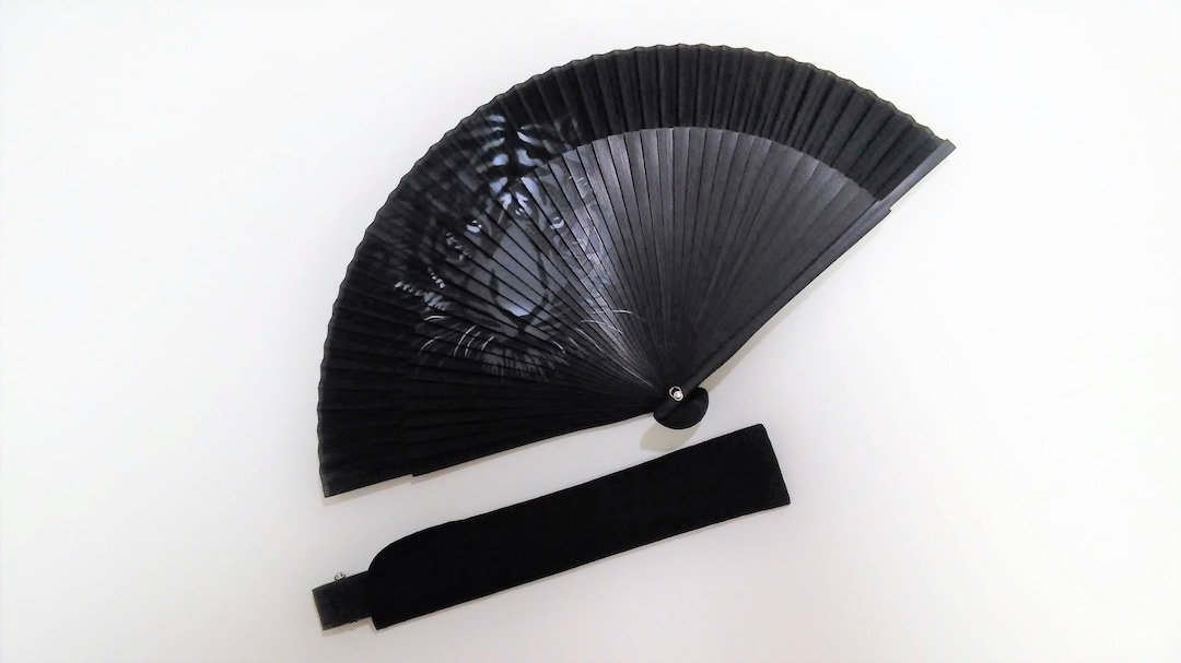 Folding Hand Fan Silk Folding Fan Korean Bamboo Hand Fan Mens Folding ...