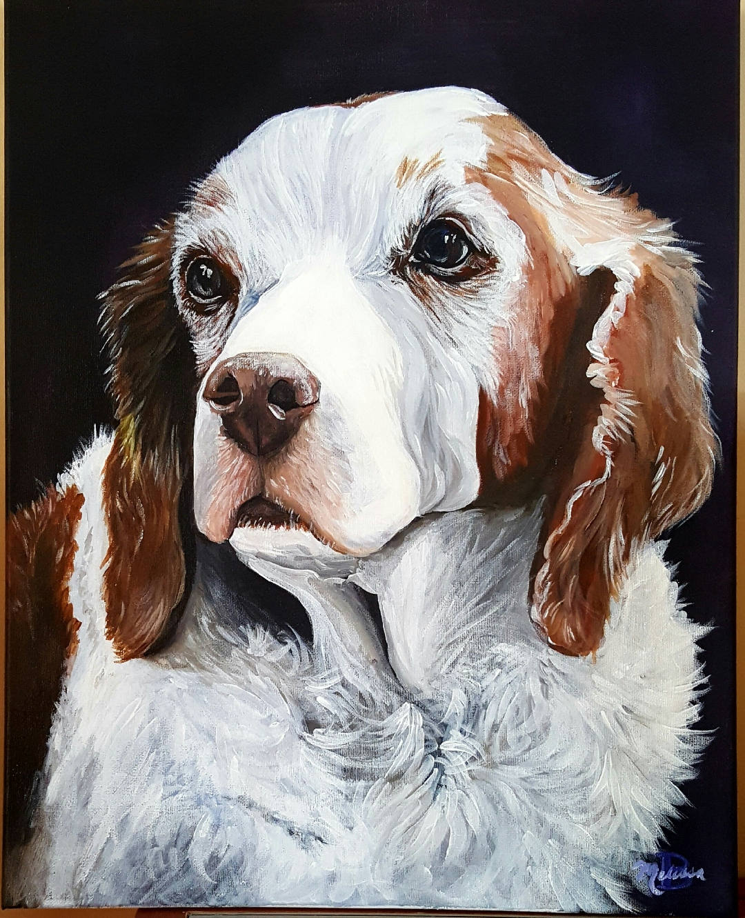 Custom Dog Portrait, Custom Dog Painting, Custom Dog Art, Dog Art ...