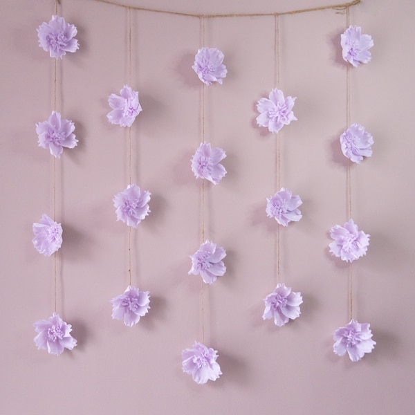 Hanging Paper Flower - Etsy