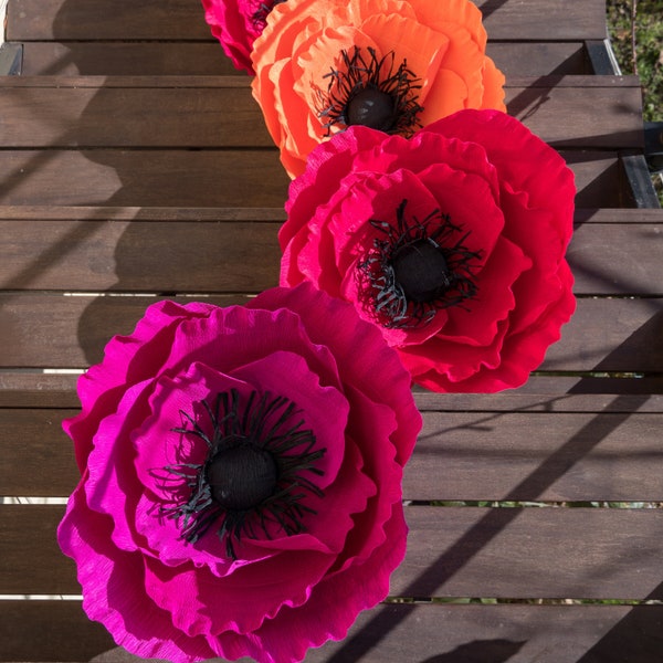 Paper Poppies - Etsy