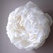 Extra Large White Paper Peony: Floral Wall Decor, Wedding Backdrop - Etsy