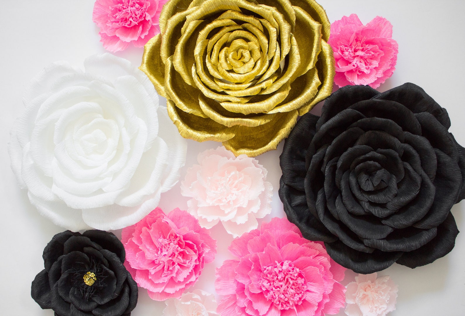 ASSEMBLED Flower Backdrop Nursery Wall Flowers Baby Shower | Etsy