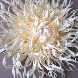 Crepe Paper Dahlia, Giant Paper Flower, Floral Backdrop, Boho Wedding ...