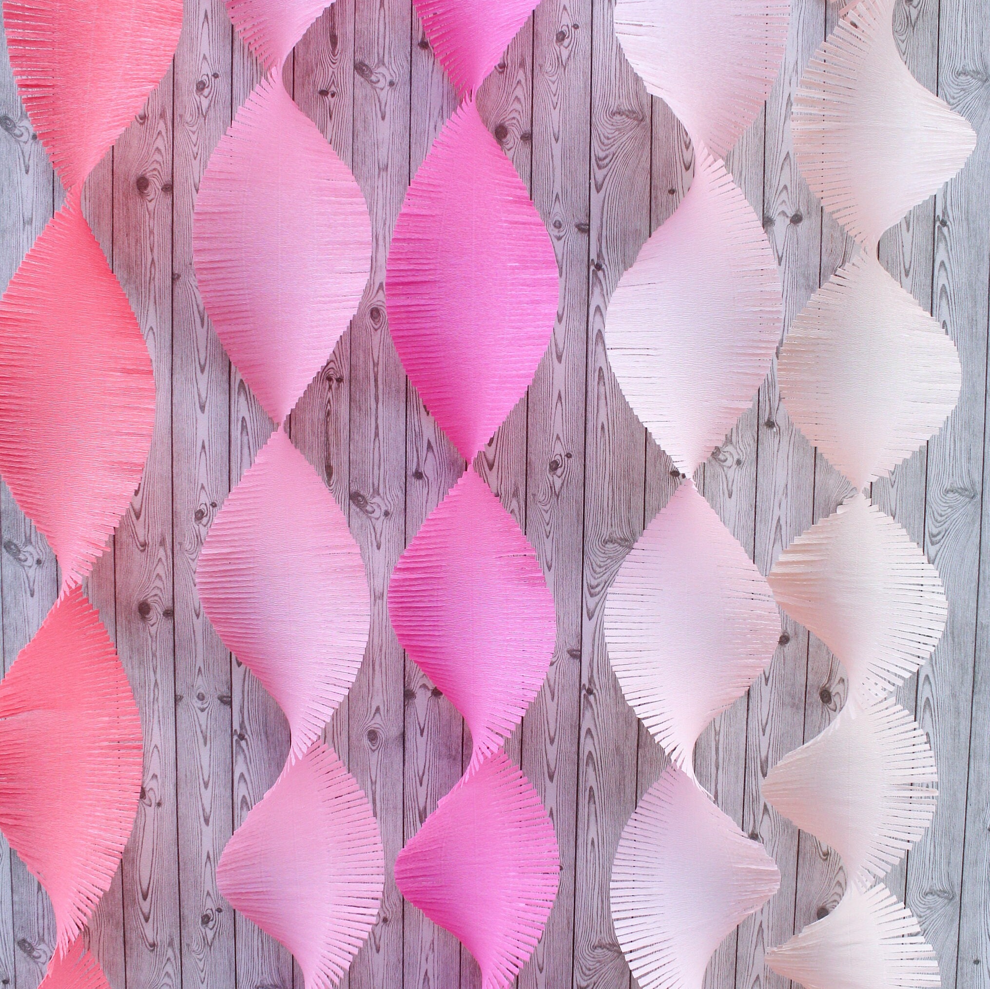 Crepe Paper Garland Fringe