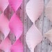 Pink Crepe Paper Twirl Frilled Streamers Birthday Backdrop - Etsy