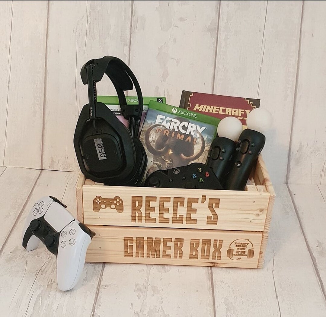 Personalised Gaming Crate, Box. - Etsy