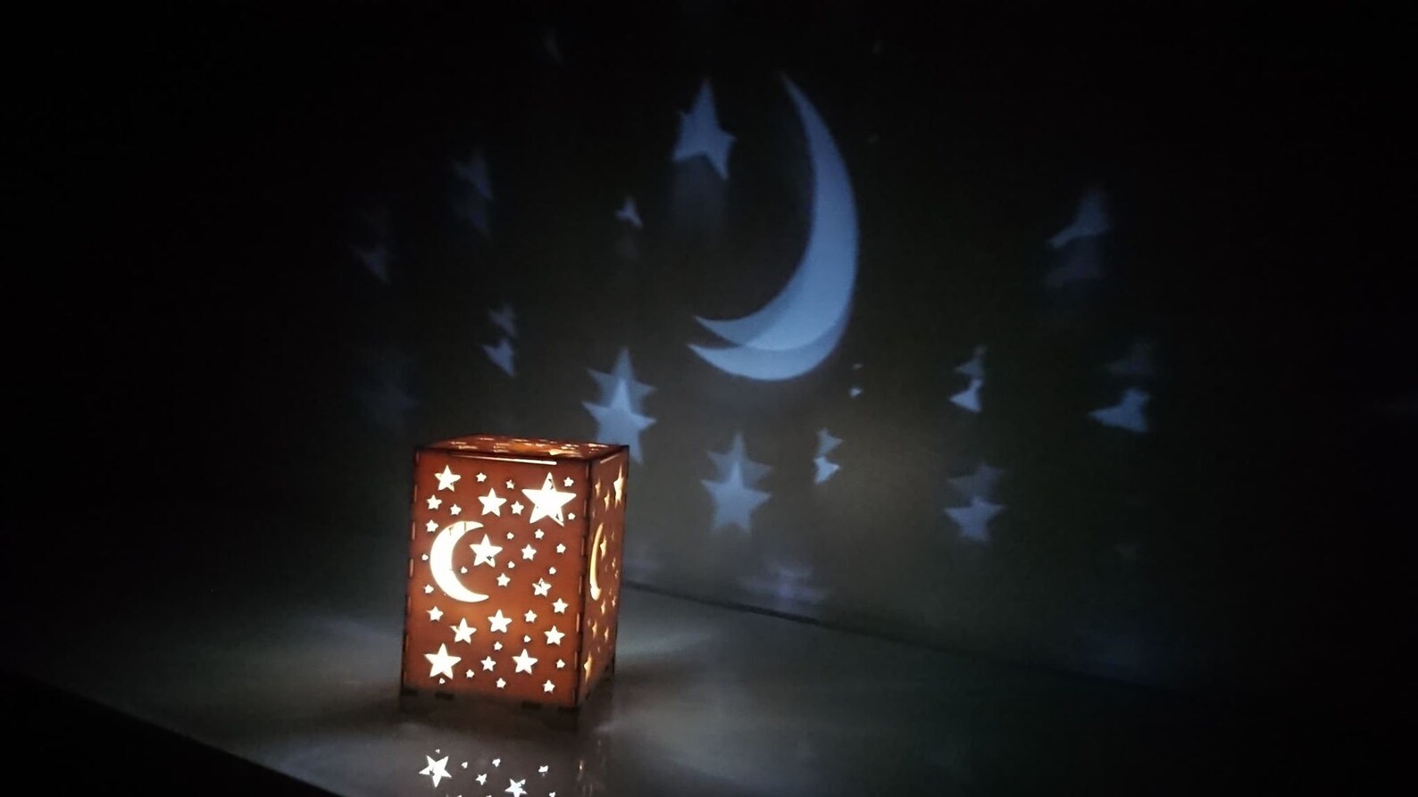 Bespoke Moon and Star Night Light. - Etsy UK