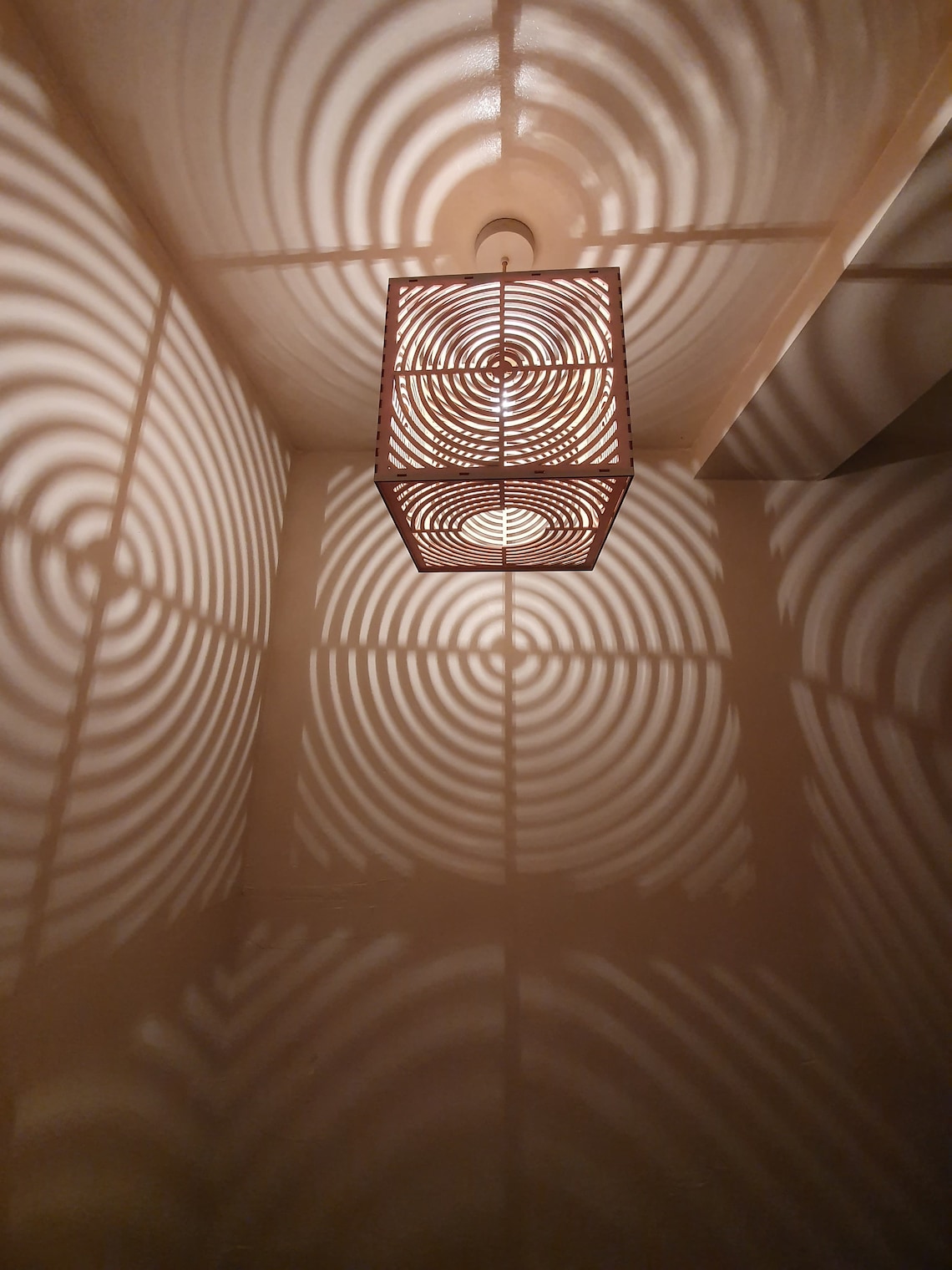 Beautiful Bespoke Laser Cut Light Shade. - Etsy UK