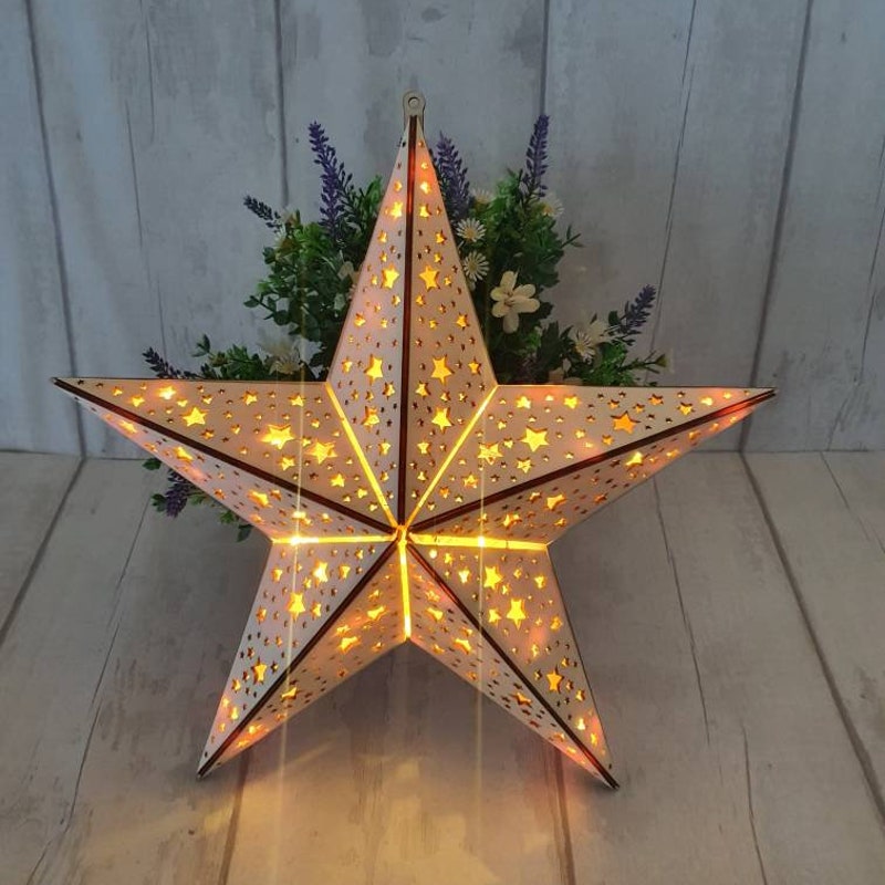 Light up Star - Etsy UK