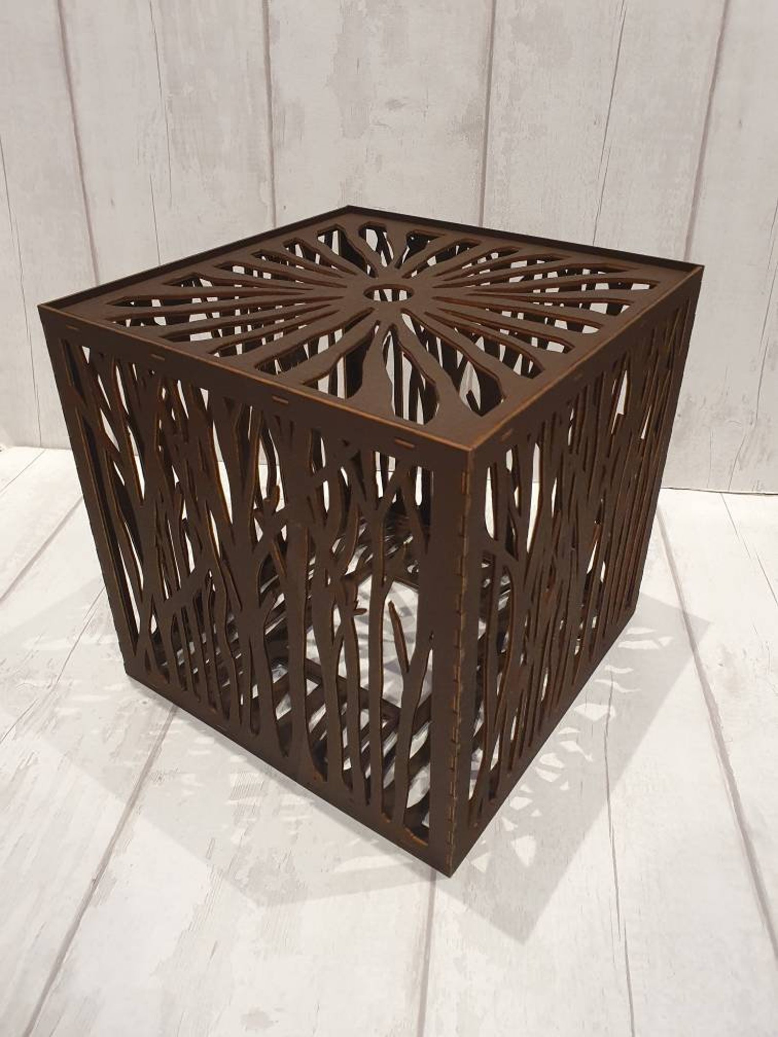 Bespoke Forest Wooden Ceiling Light Shade. - Etsy UK