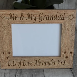 Personalised Engraved Photo Frame. - Etsy UK