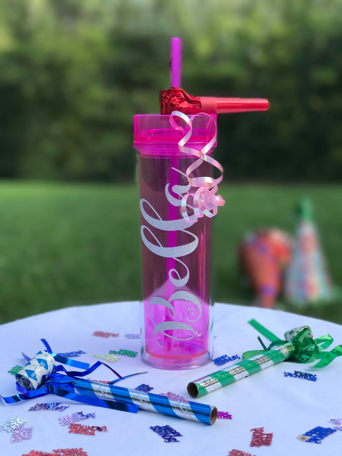 Kids Tumblers Birthday Tumblers Party Tumblers Water - Etsy