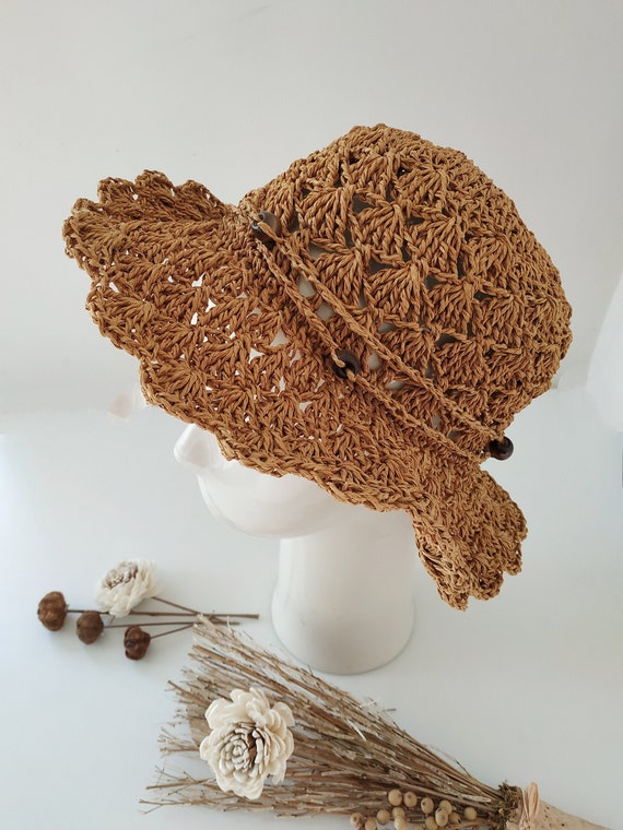 Sun Hat Womens Summer Hats Women Raffia Hat Straw Hat | Etsy