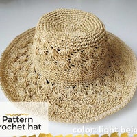 Raffia Hat - Etsy