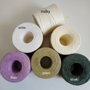 Fils Rafia, Vente de fils, Fil Rafia, Fil raphia, Fil d'été, Chapeau ...