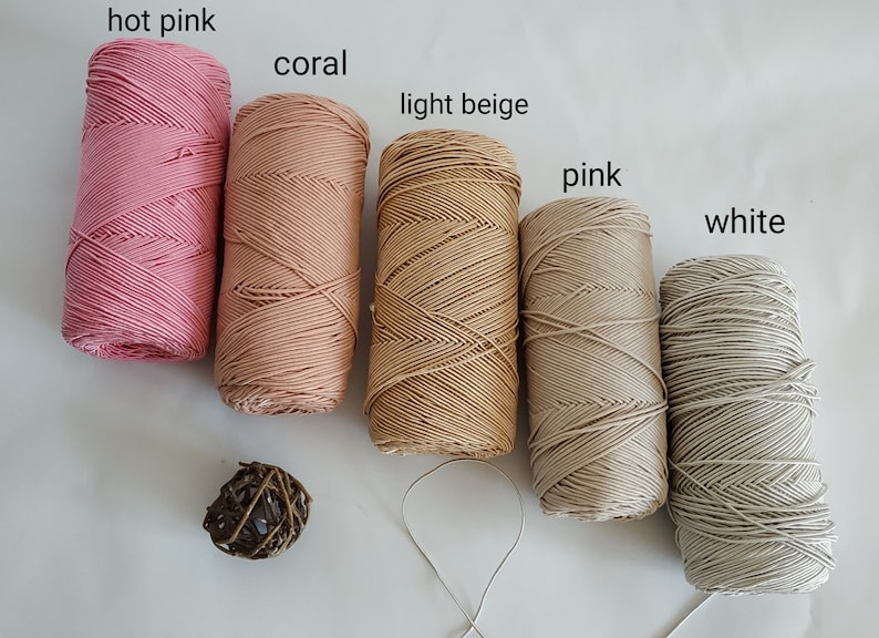 Crochet Rope Crochet Rope Bag Textile Cord Crochet Cord - Etsy