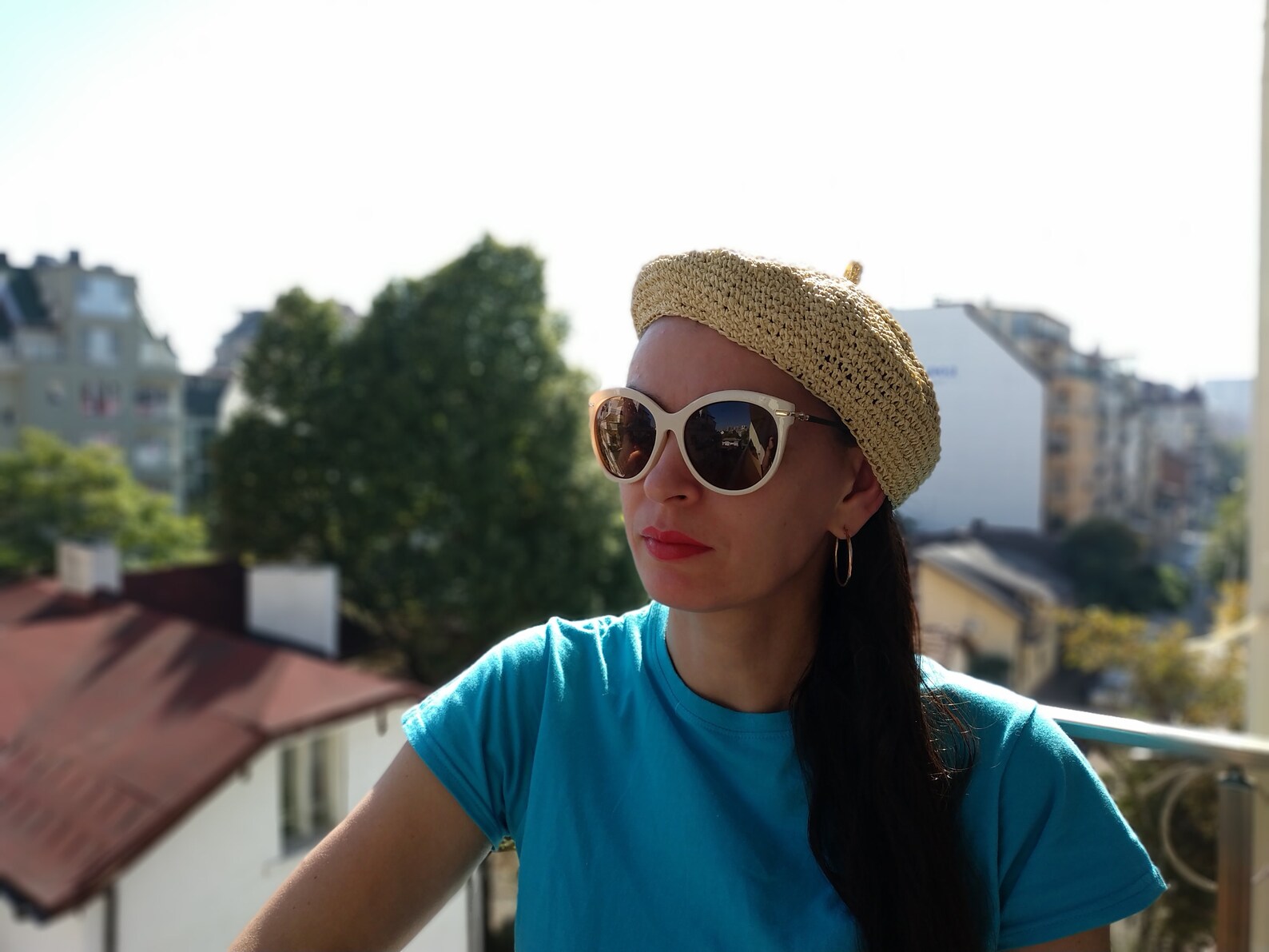 Summer Hat, Sun Hat Womens, Sun Hat, Beret French Summer, Straw Hat ...