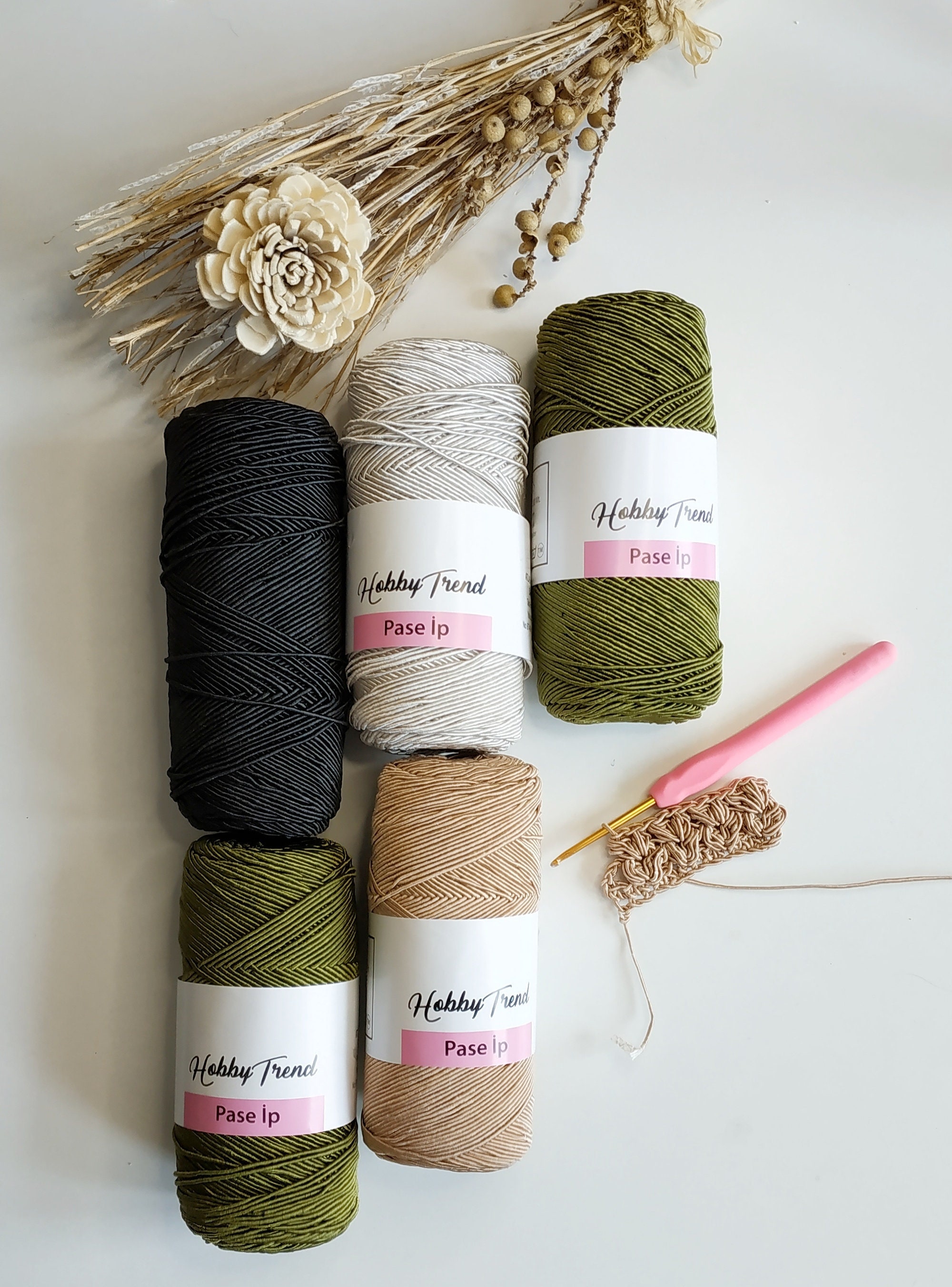 Crochet rope Crochet rope bag Textile cord Crochet cord | Etsy