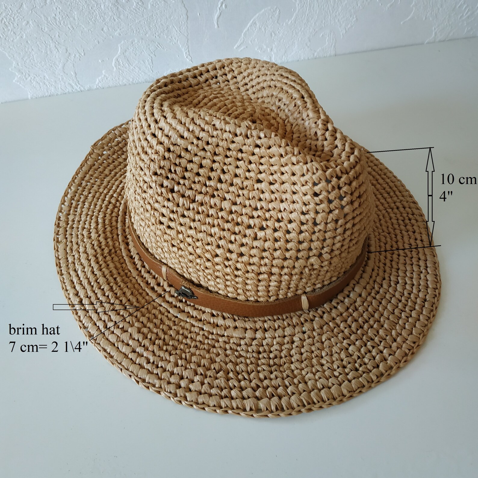 Crochet Pattern Hat, Crochet Hat Pattern, Fedora Hat for Men, Crochet ...