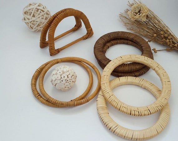 Bamboo Handles for Bag Wooden Handles for Bags Bag Frames - Etsy