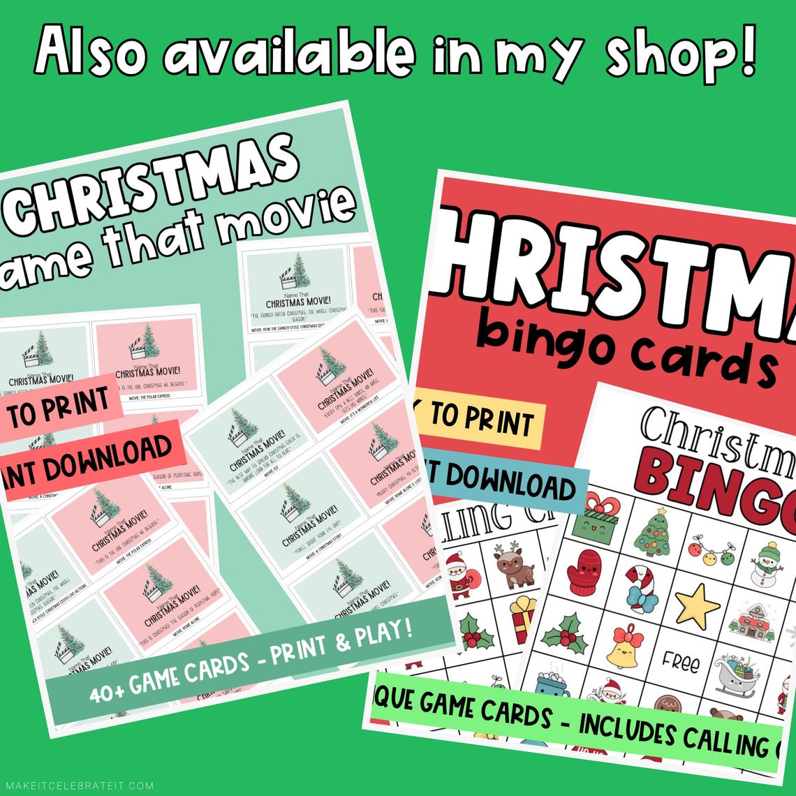 Christmas Saran Wrap Game With Challenge and Coal Cards - Christmas ...