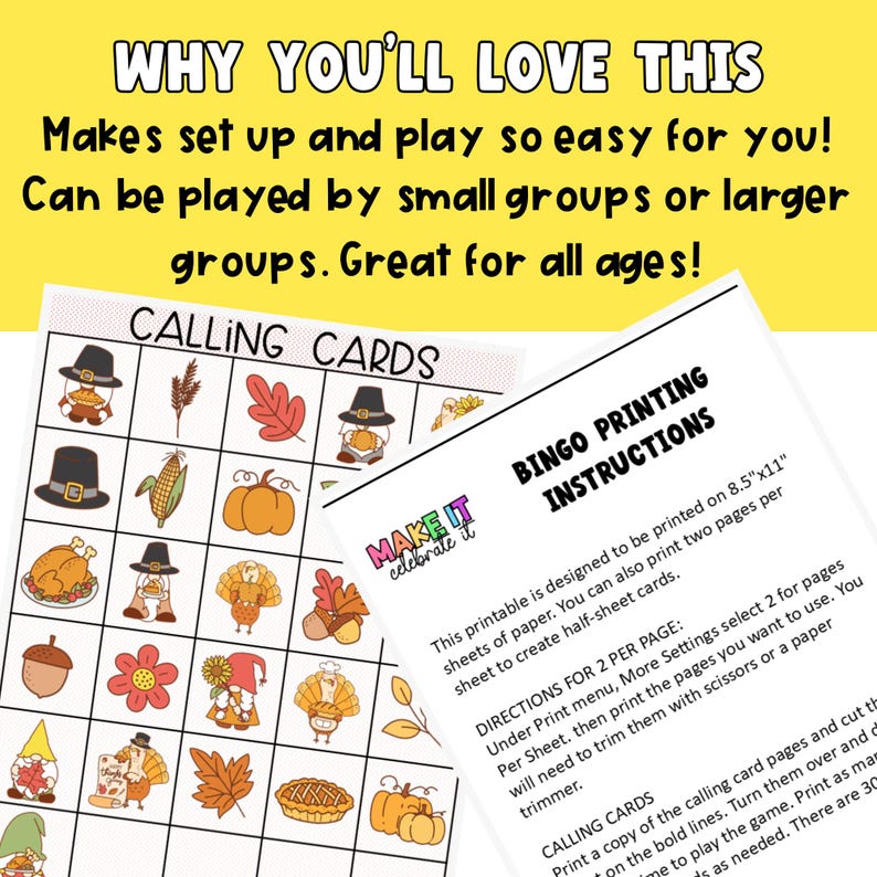 Thanksgiving Bingo - Printable Thanksgiving Bingo Cards - Fun Family ...