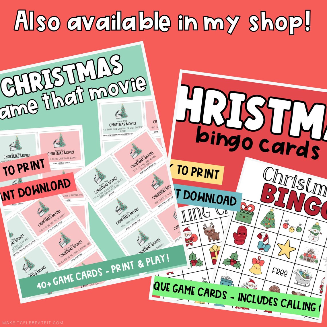 Printable Christmas Countdown Paper Chain - Advent Calendar for Kids ...