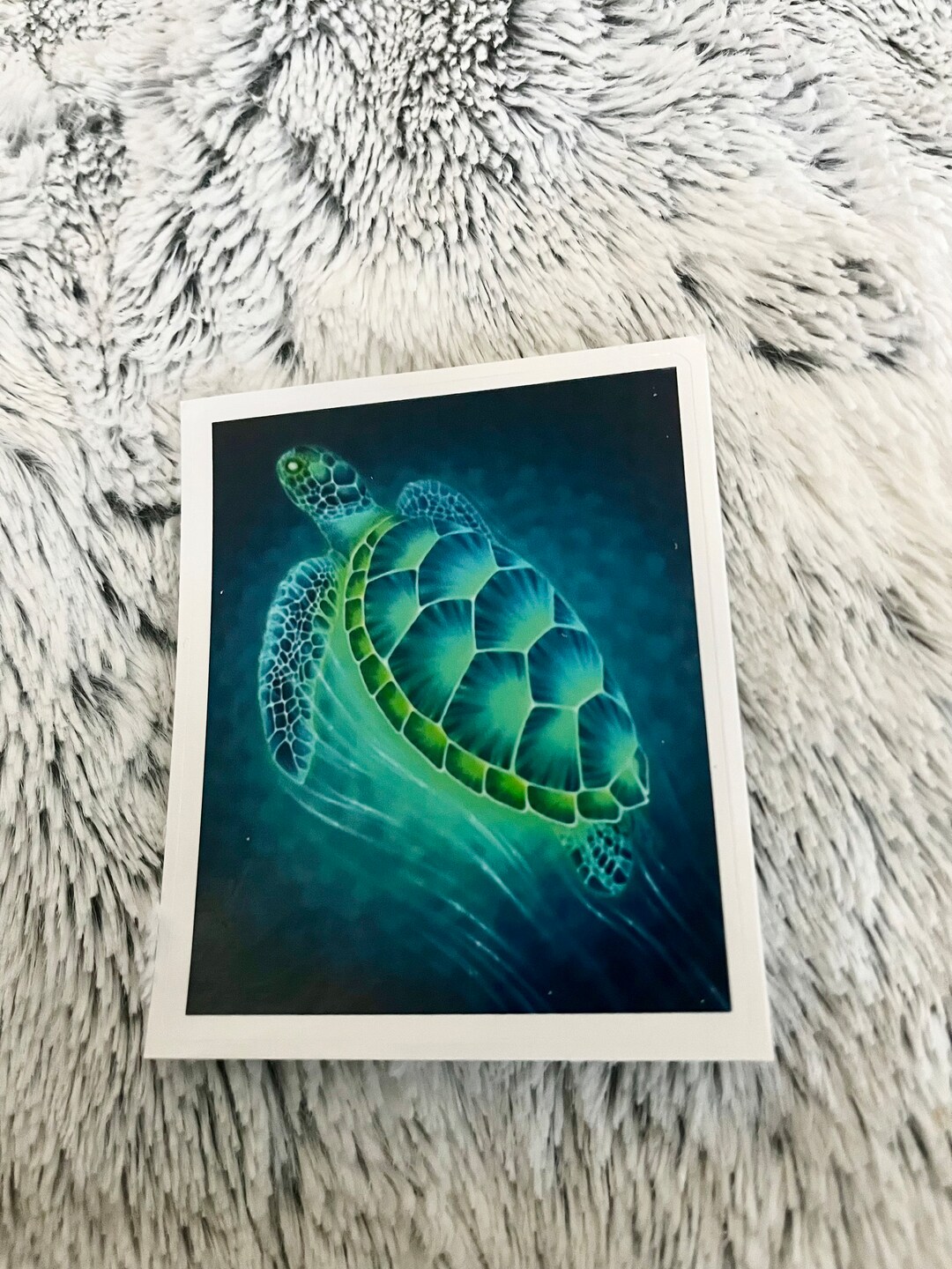 Under the Sea Sticker- Turtle Sticker - Etsy