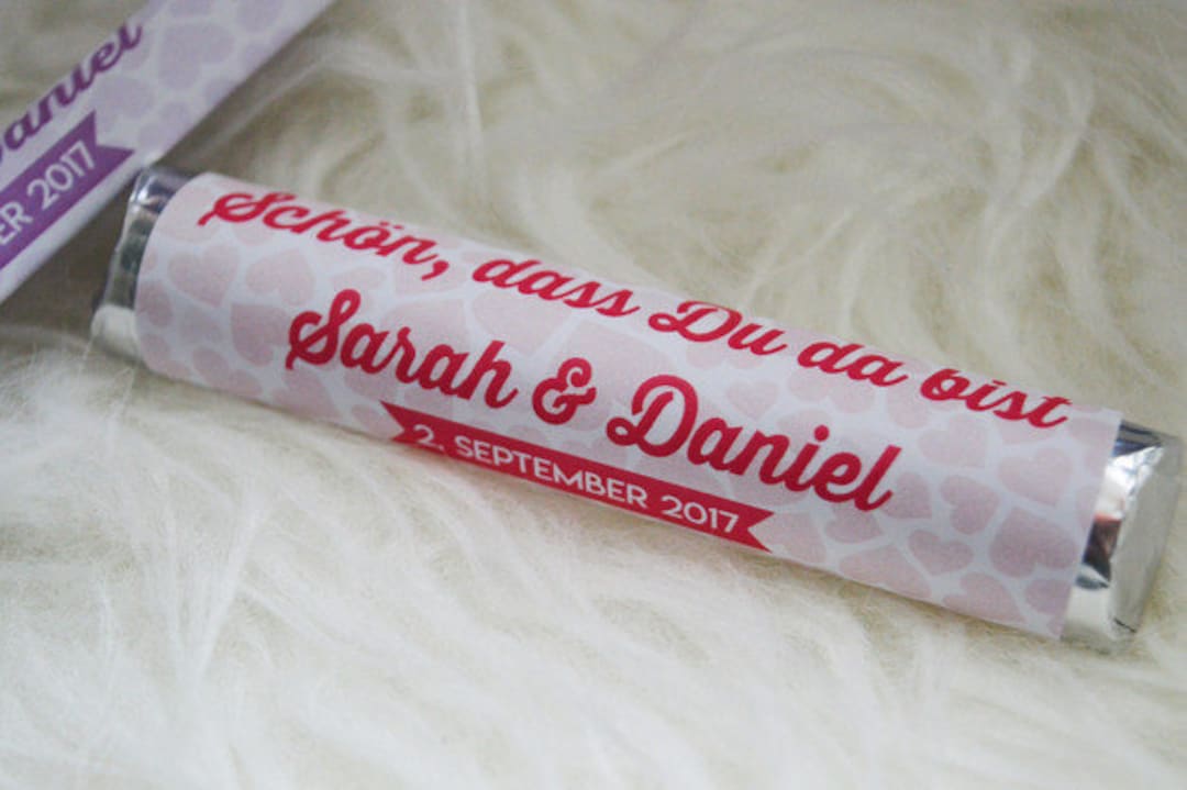 20x Duplo Labels Wedding Favors Candybar Wedding Favors Wedding Favors ...