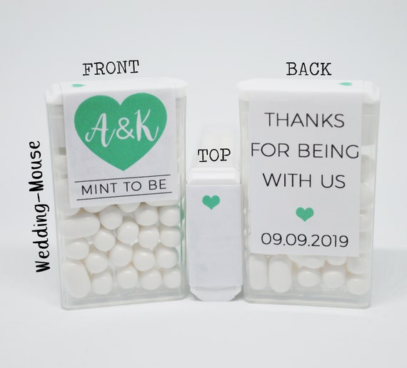 20x Tic Tac Labels Label Sticker Weddingfavor Wedding Wedding | Etsy