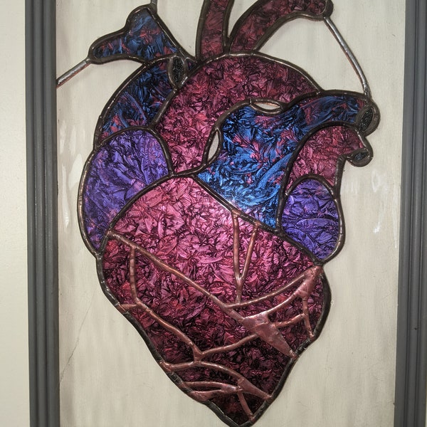 Stained Glass Hearts - Etsy