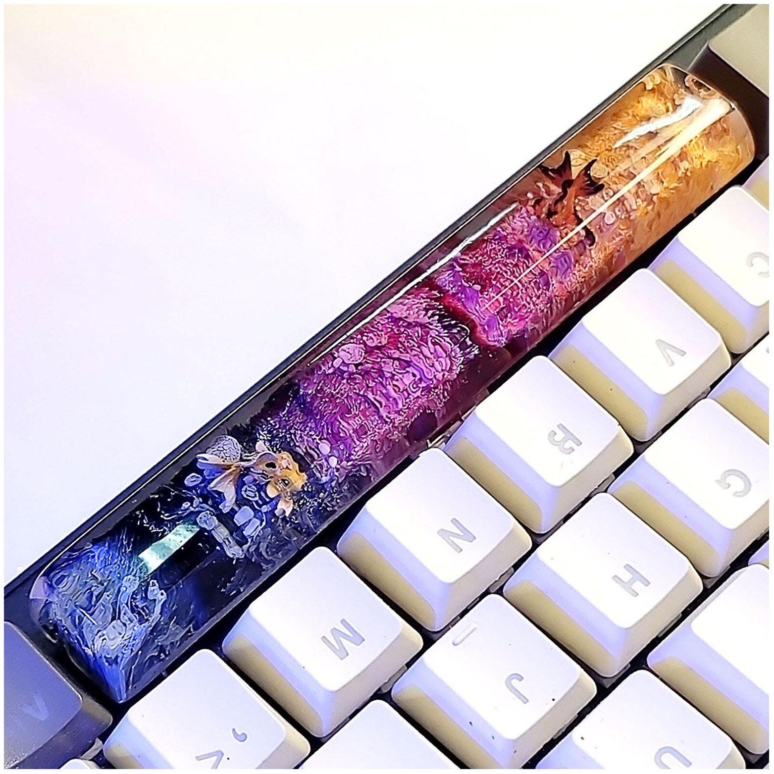 Golden Fish Spacebar Artisan Keycaps Epoxy Resin - Etsy