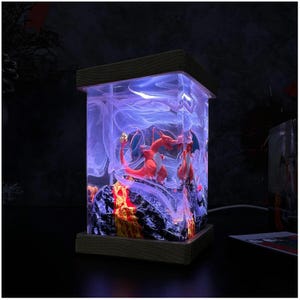 Pokemon Ditto Epoxy Resin Lamp, Night Light - Etsy