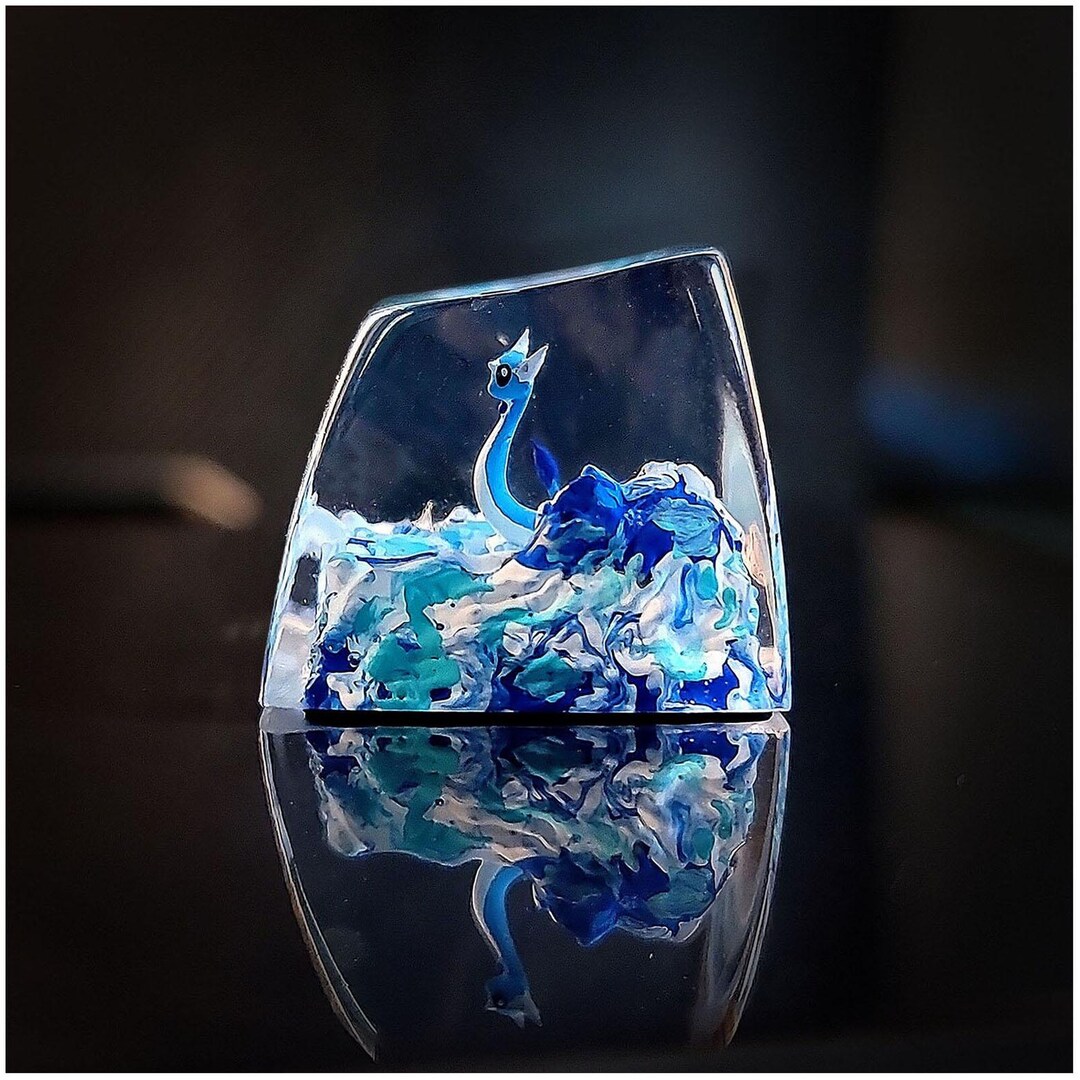 Pokemon Charizard Artisan Keycaps Epoxy Resin - Etsy