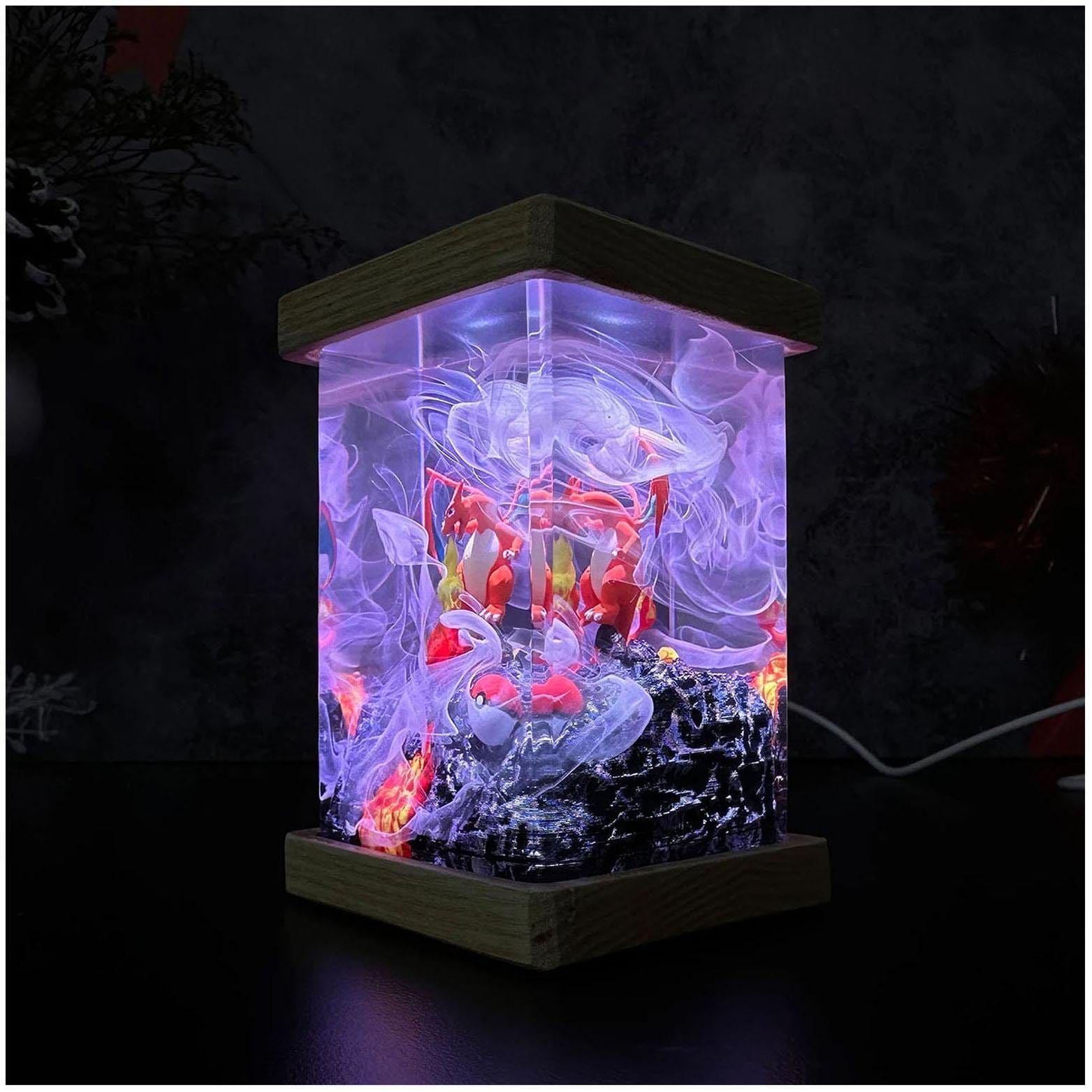 Pokemon Ditto Epoxy Resin Lamp, Night Light - Etsy