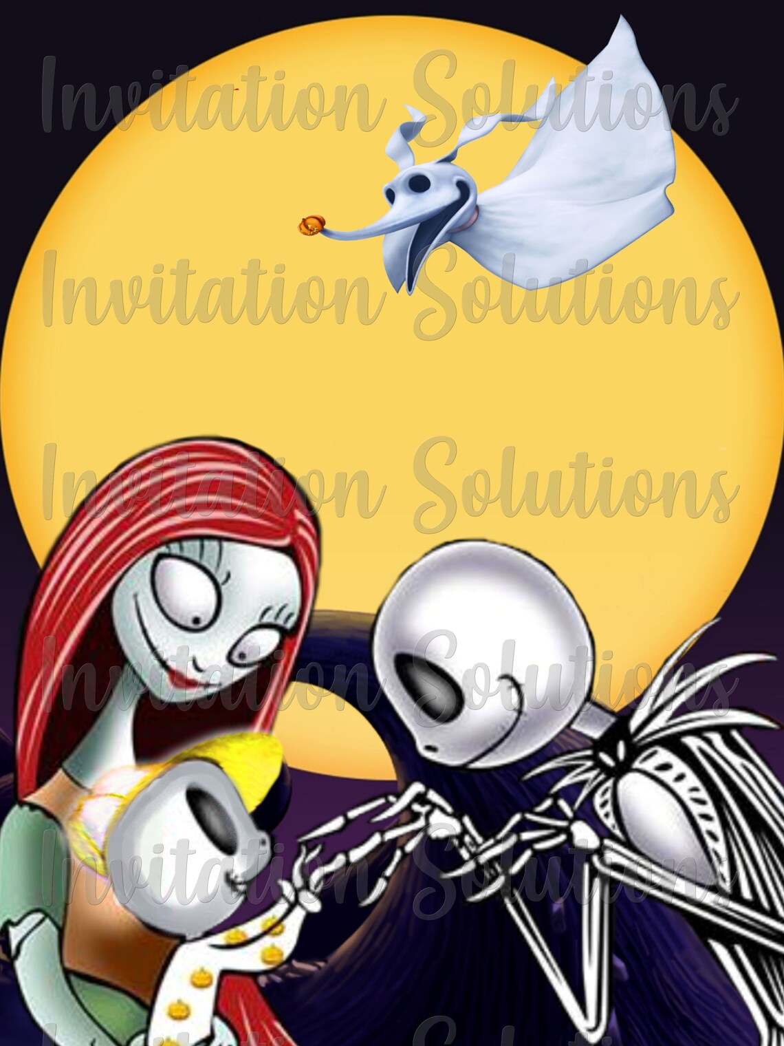 Nightmare Before Christmas Baby Shower Poster/ Baby Shower | Etsy