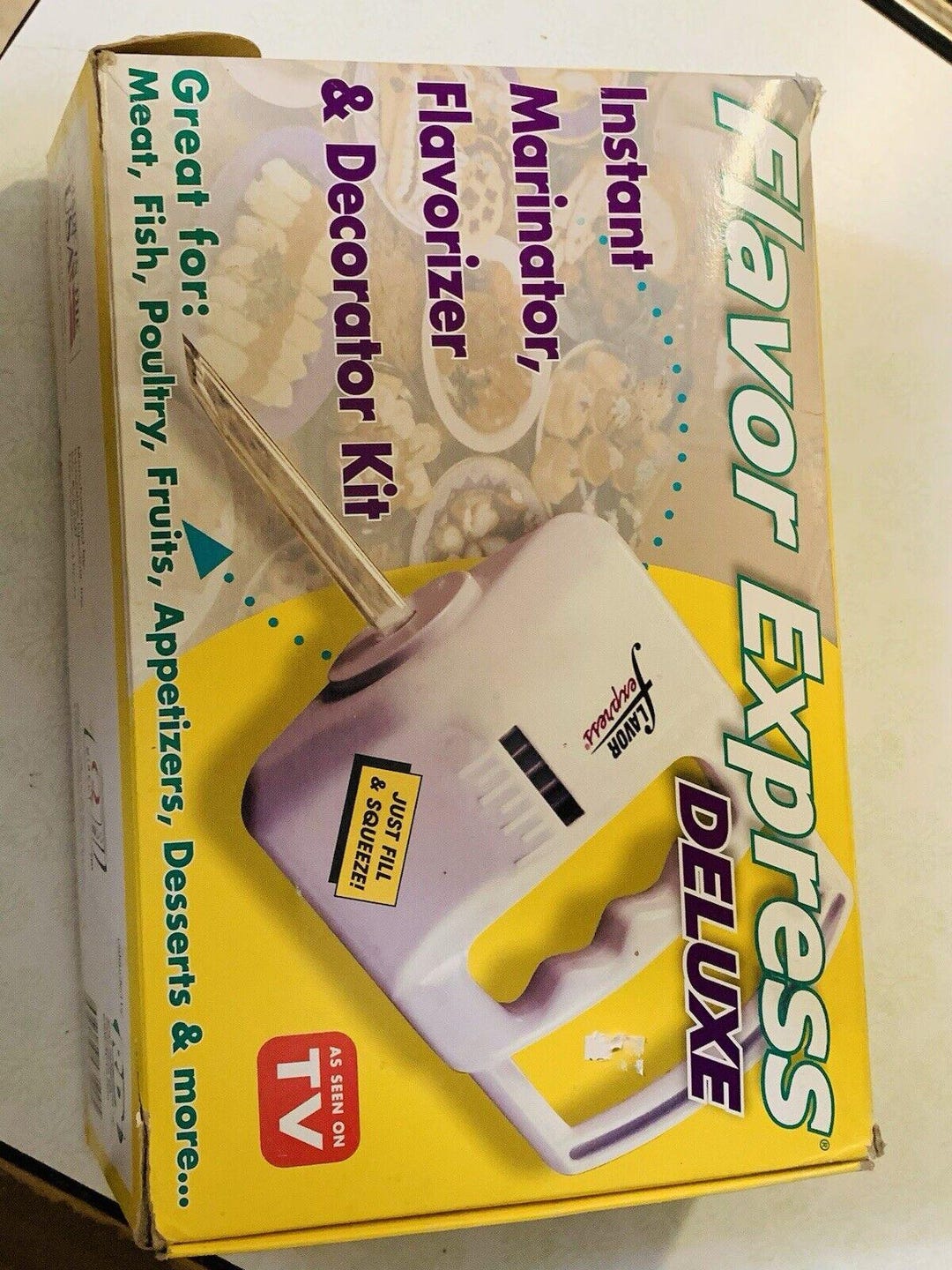 Flavor Express as Seen on TV Instant Marinator & Flavorizer Decorator ...